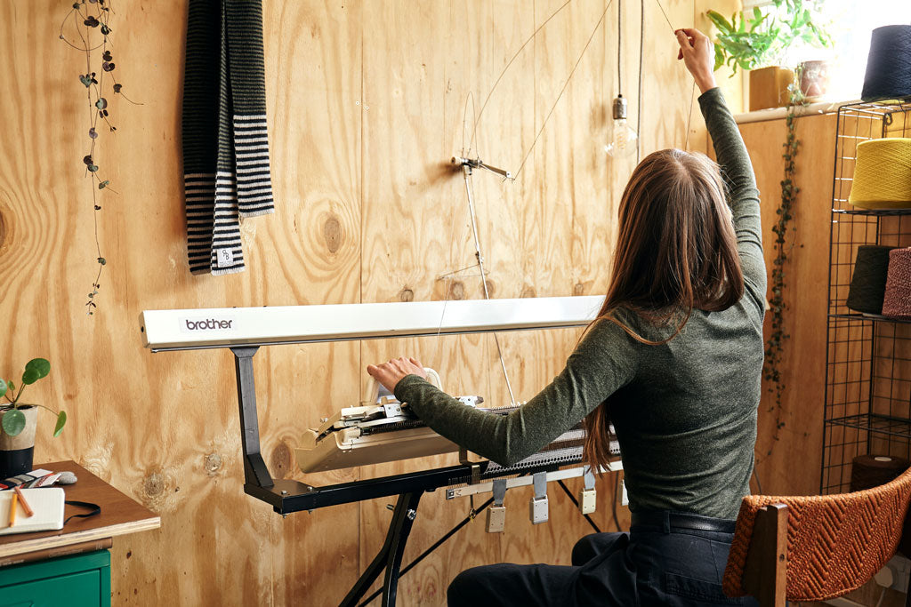 Knitting In-Progress Made in the UK – ROVE Knitwear