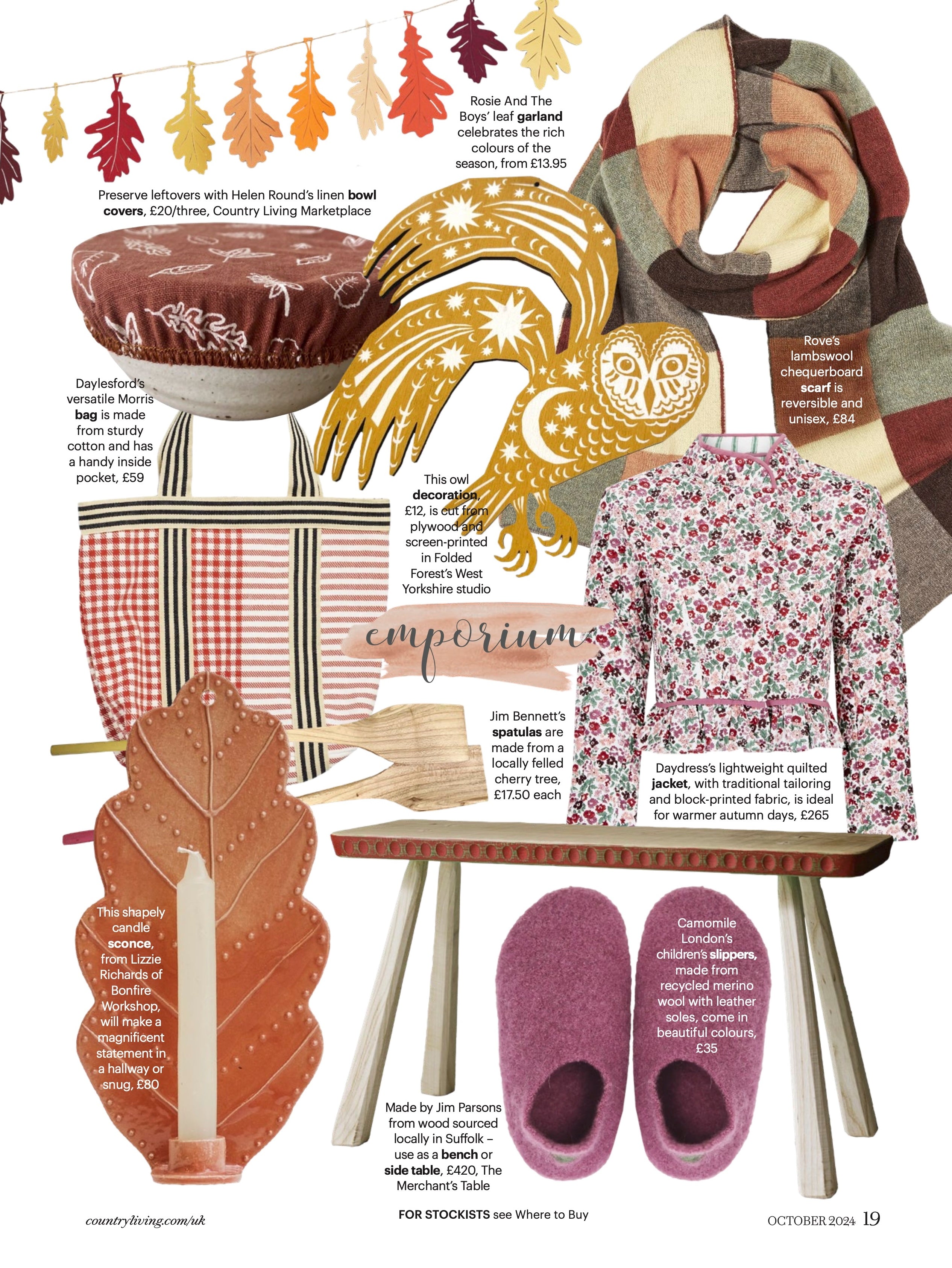 Modern Rustic for Country Living, October 2024 – ROVE Knitwear