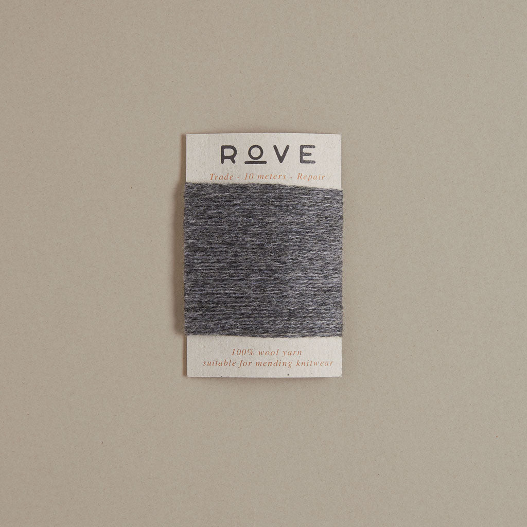 100% Mid Grey Merino Darning Wool Spun in Britain – ROVE Knitwear
