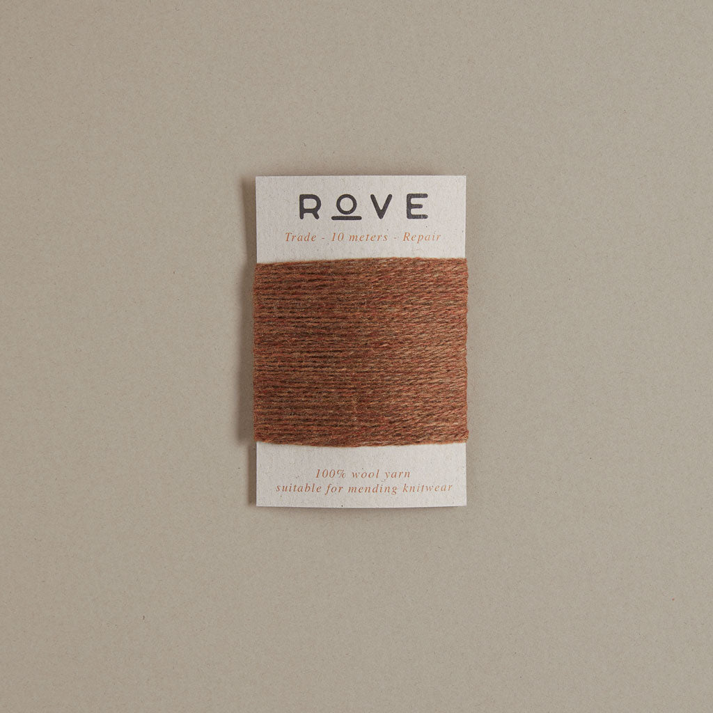 100% Brown Merino Darning Wool Spun in Britain – ROVE Knitwear